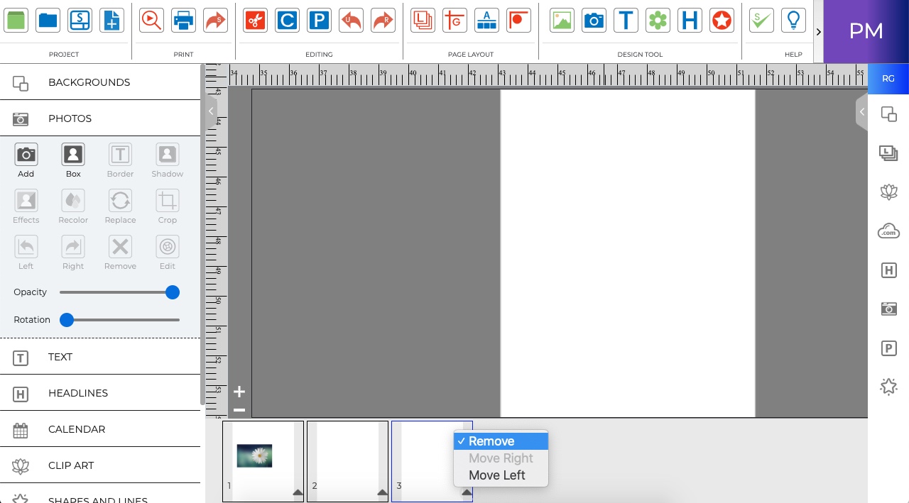 Page Thumbnails - PrintMaster v9 Userguide